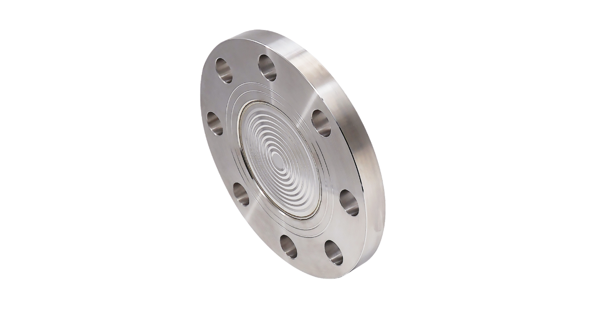 Flange Connection Pressure Gauge with Flush Diaphragm | SJ Gauge