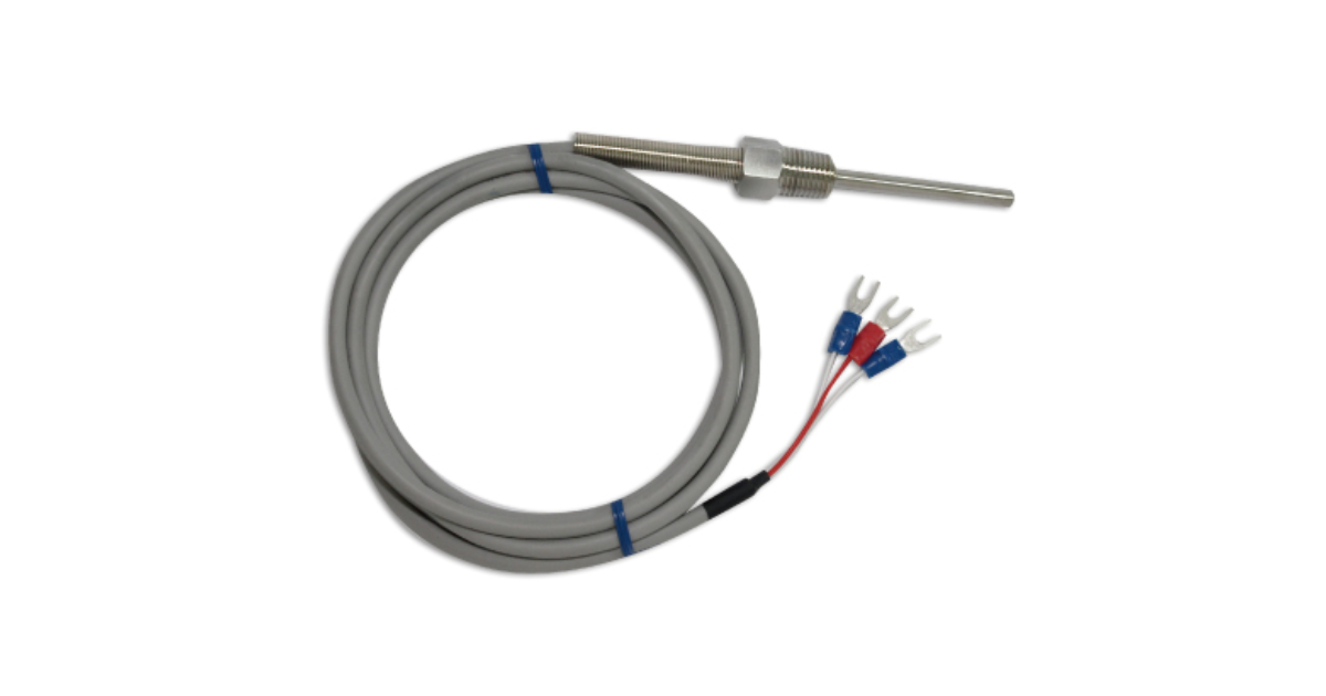 Lead Wire RTD Sensor | Platinum Resistance Temperature | SJ Gauge