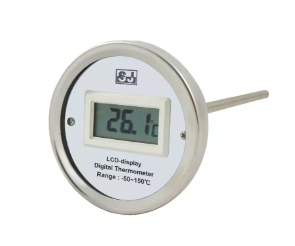 Stainless Steel Digital Thermometer with LCD Display - Products ...