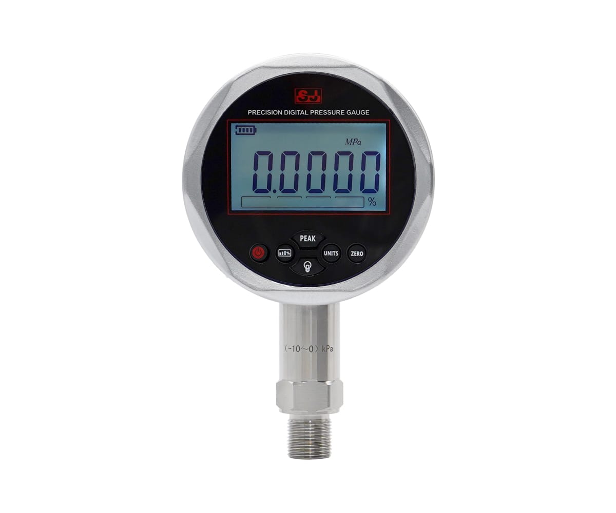 Manómetro digital de alta precisión | Uso para calibración | Manómetro SJ