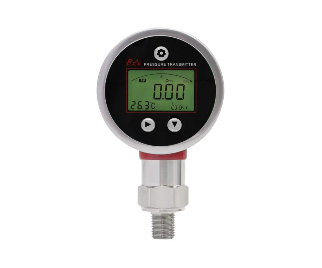 RS485 Digital Pressure Gauge | Modbus Communication | SJ Gauge