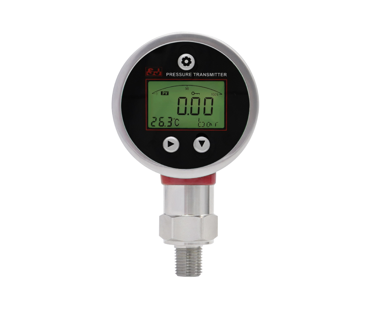 RS485 Digital Pressure Gauge | Modbus Communication | SJ Gauge